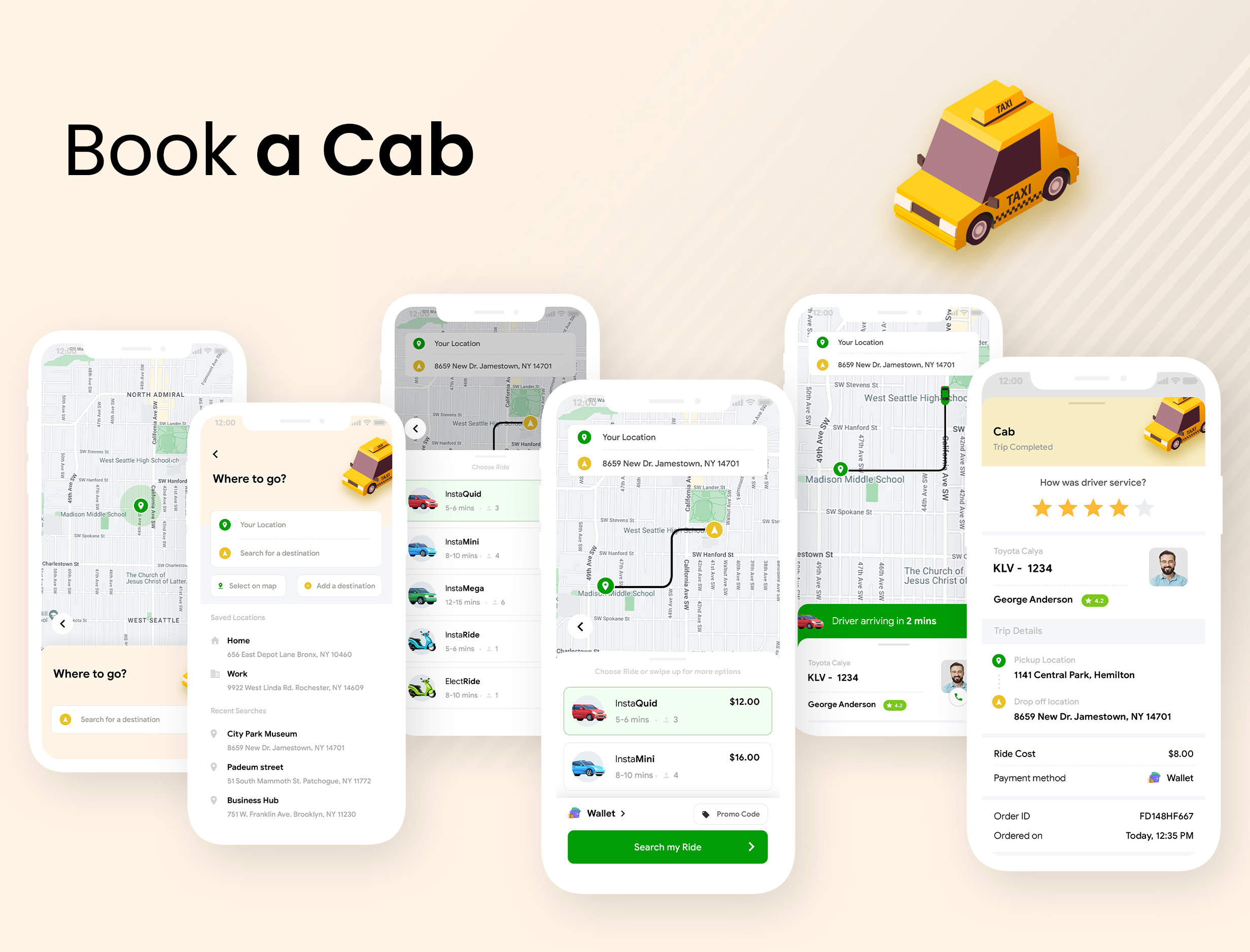 Multi-Service Integration in One App| Cab Booking| Handyman| eCommerce| Pharmacy | Delivery ...